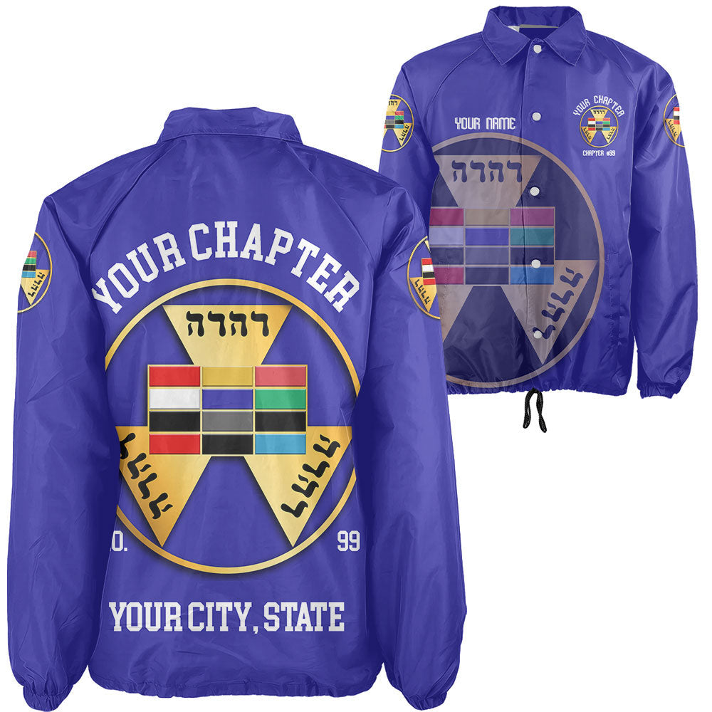 Personalized Royal Arch Past High Priest York Rite Crossing Jackets Bl ...