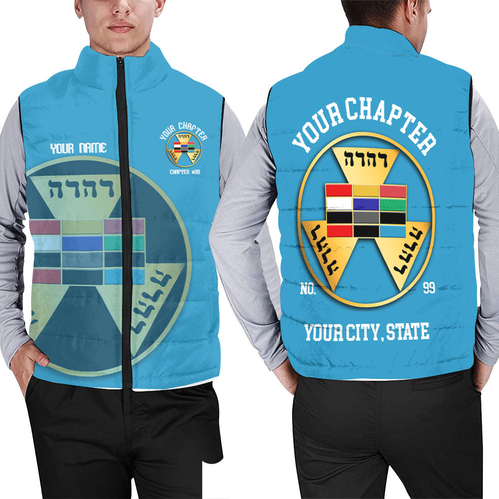 Personalized Royal Arch Past High Priest York Rite Men Padded Jacket V ...