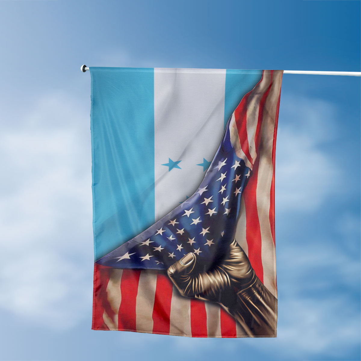 American Honduran Flag, US And Honduras Polyester Flag The Original St ...