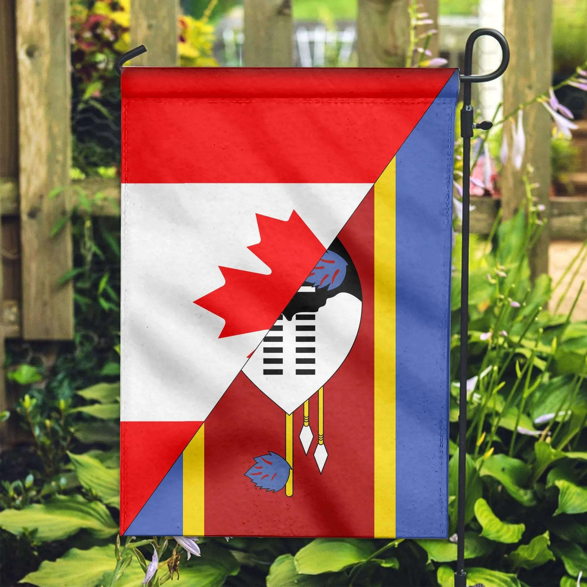 Canada Flag With Eswatini Flag – To The Closet
