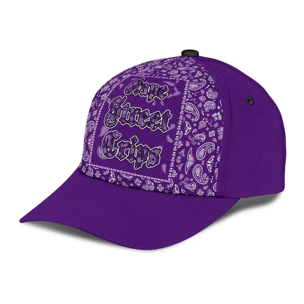 Grape Street Crips Gang Sign - Classic Cap Purple Bandana – To The Closet