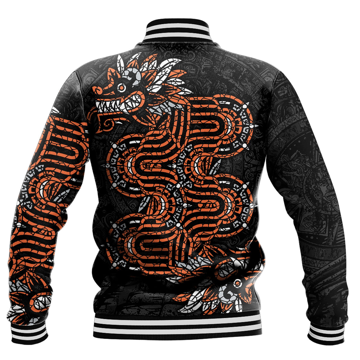 Custom Mexico Quetzalcoatl Mexican God Aztec Baseball Jackets – To The ...