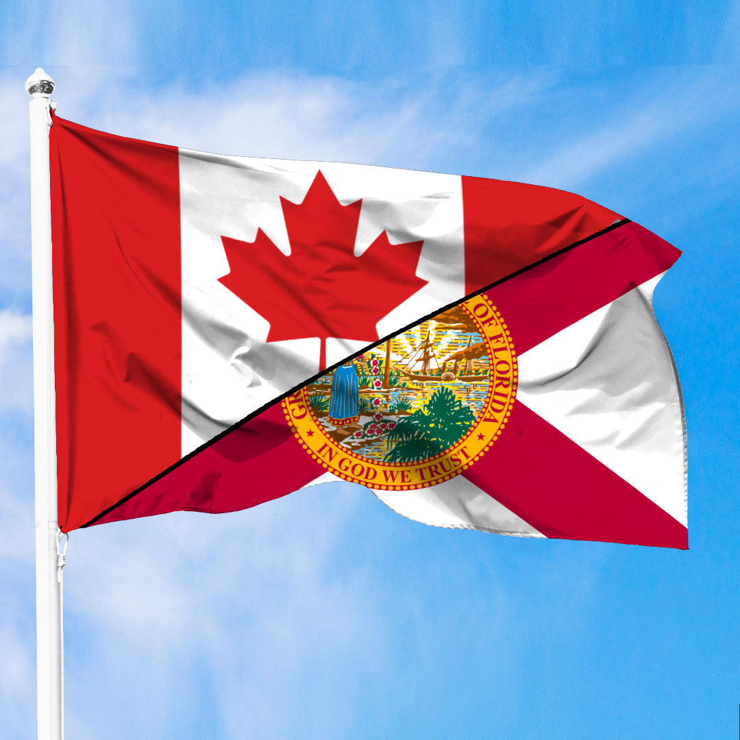 Flag Of Florida Flag With Canada Flag – To The Closet