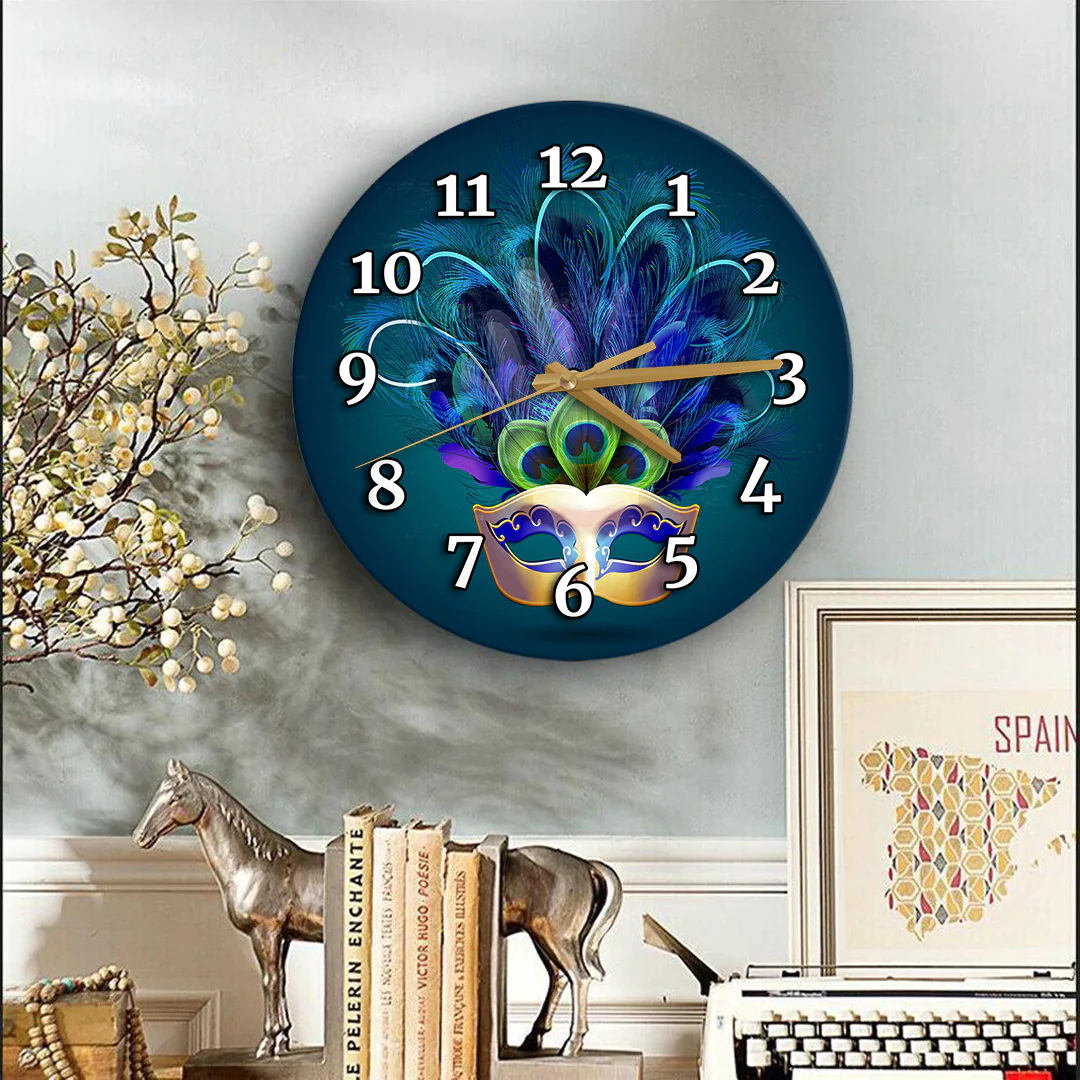 Realistic Brazilian Carnival Wooden Clock – To The Closet