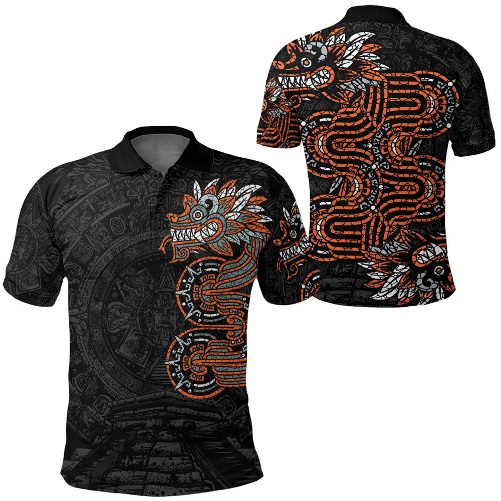 Mexico Quetzalcoatl Mexican God Aztec Polo Shirts – To The Closet