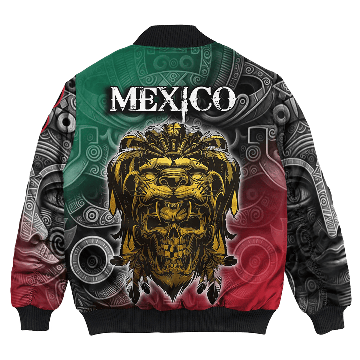 Bomber Jackets Mexico Aztec Warrior & Eagle – To The Closet
