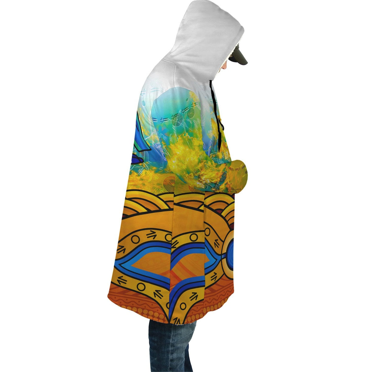 Aboriginal Cloak - Australia Kangaroo Naidoc Week 2022 – To The Closet