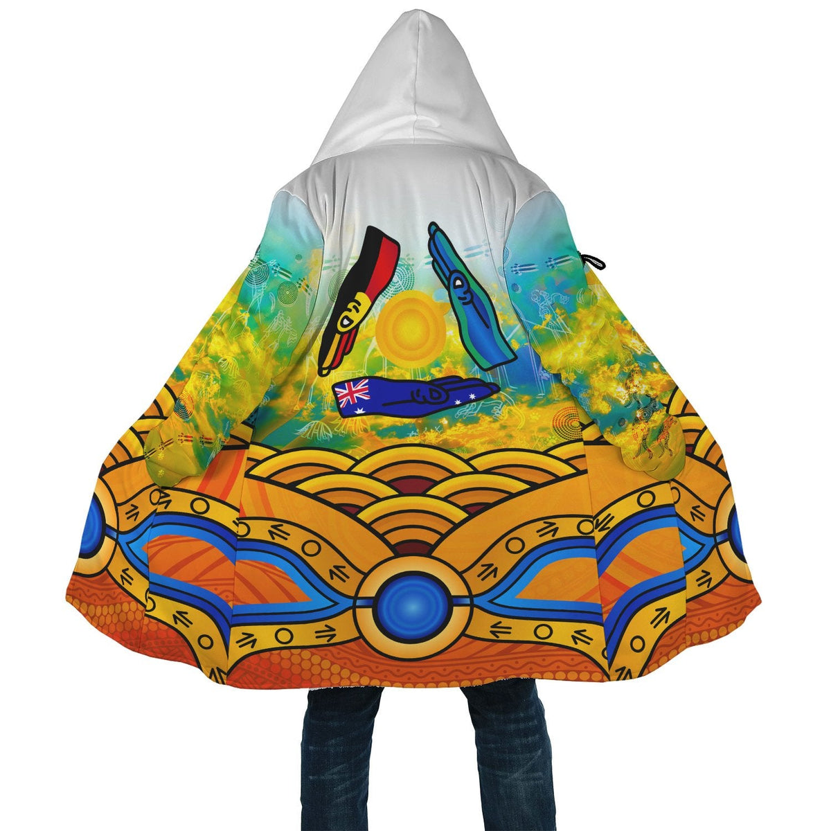 Aboriginal Cloak - Australia Kangaroo Naidoc Week 2022 – To The Closet