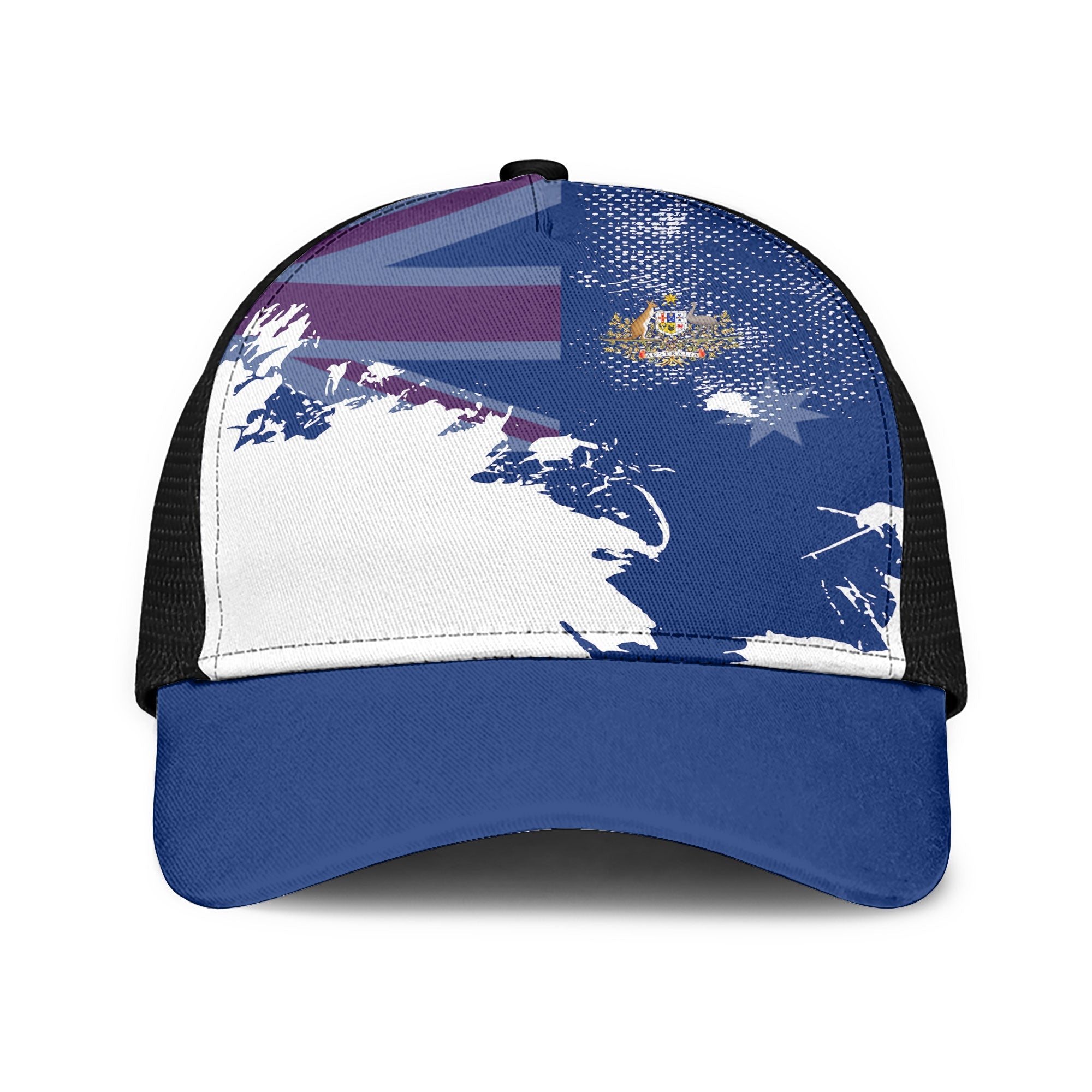 Australia Mesh Back Cap Flag & Coat Of Arms Paint Style – To The Closet