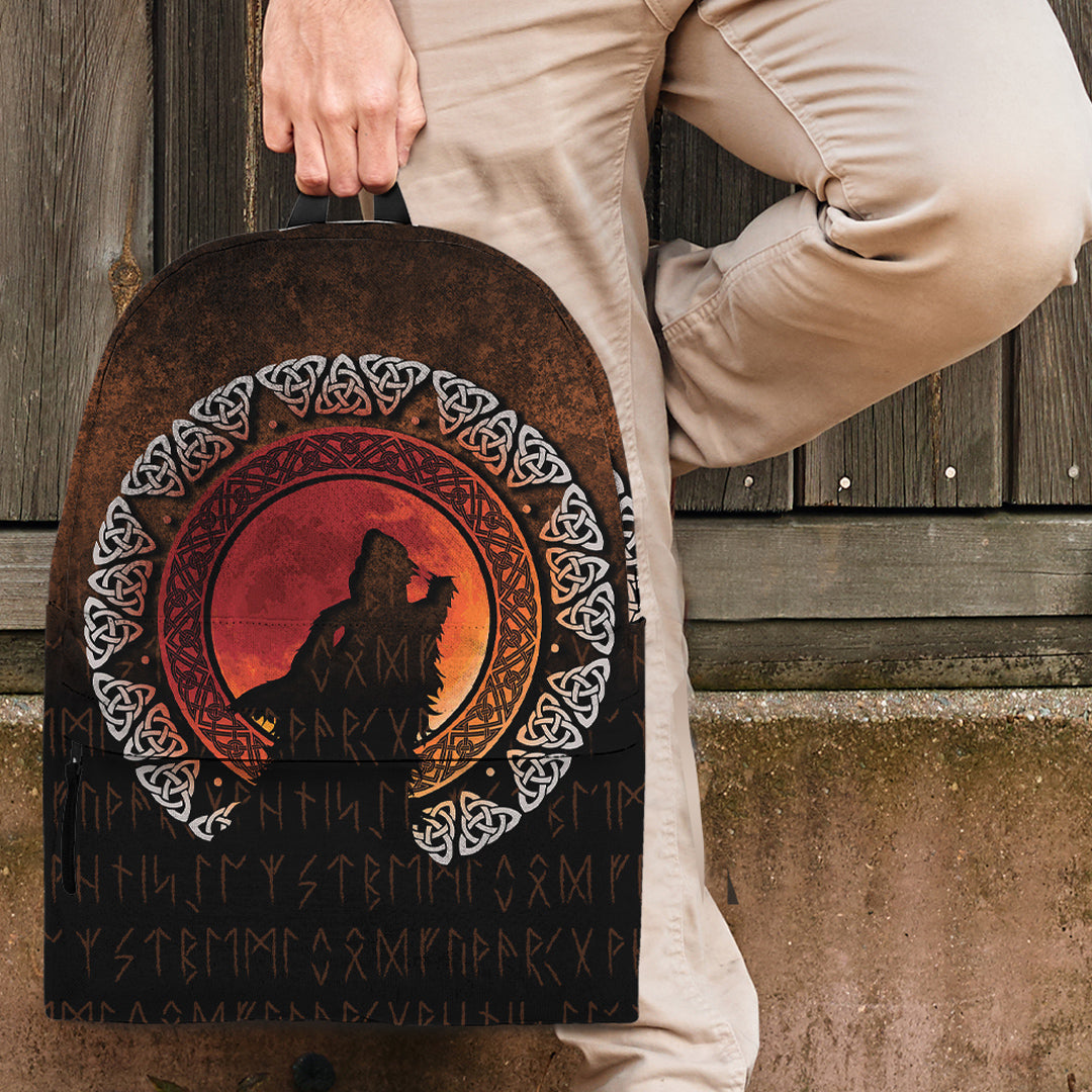 Viking Backpack Fenrir Norse Wolf Son of Loki – To The Closet