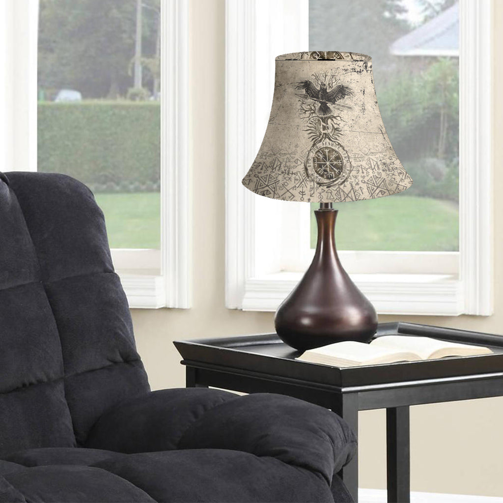 Viking Bell Lamp Shade Viking Raven Carry Spear of Odin Vintage – To ...