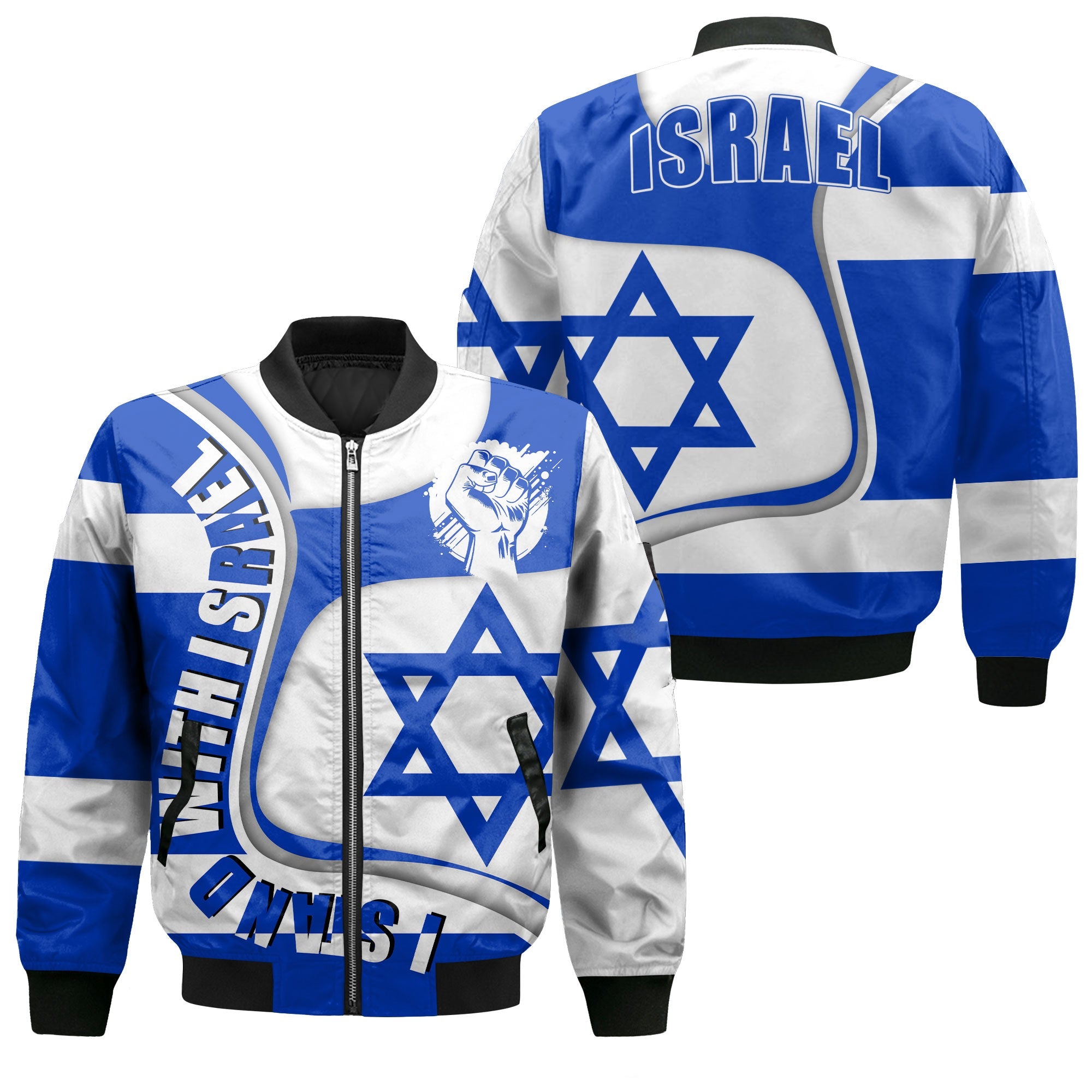 Israel Bomber Jacket Map & Defense Forces Style – To The Closet