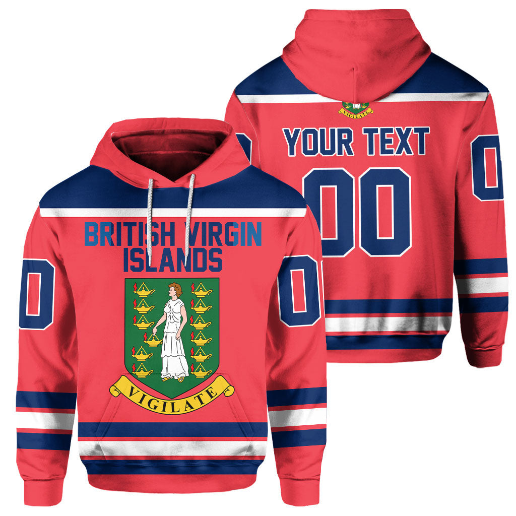 British Virgin Islands Hoodie Flag & Coat Of Arms Hockey Style – To The ...