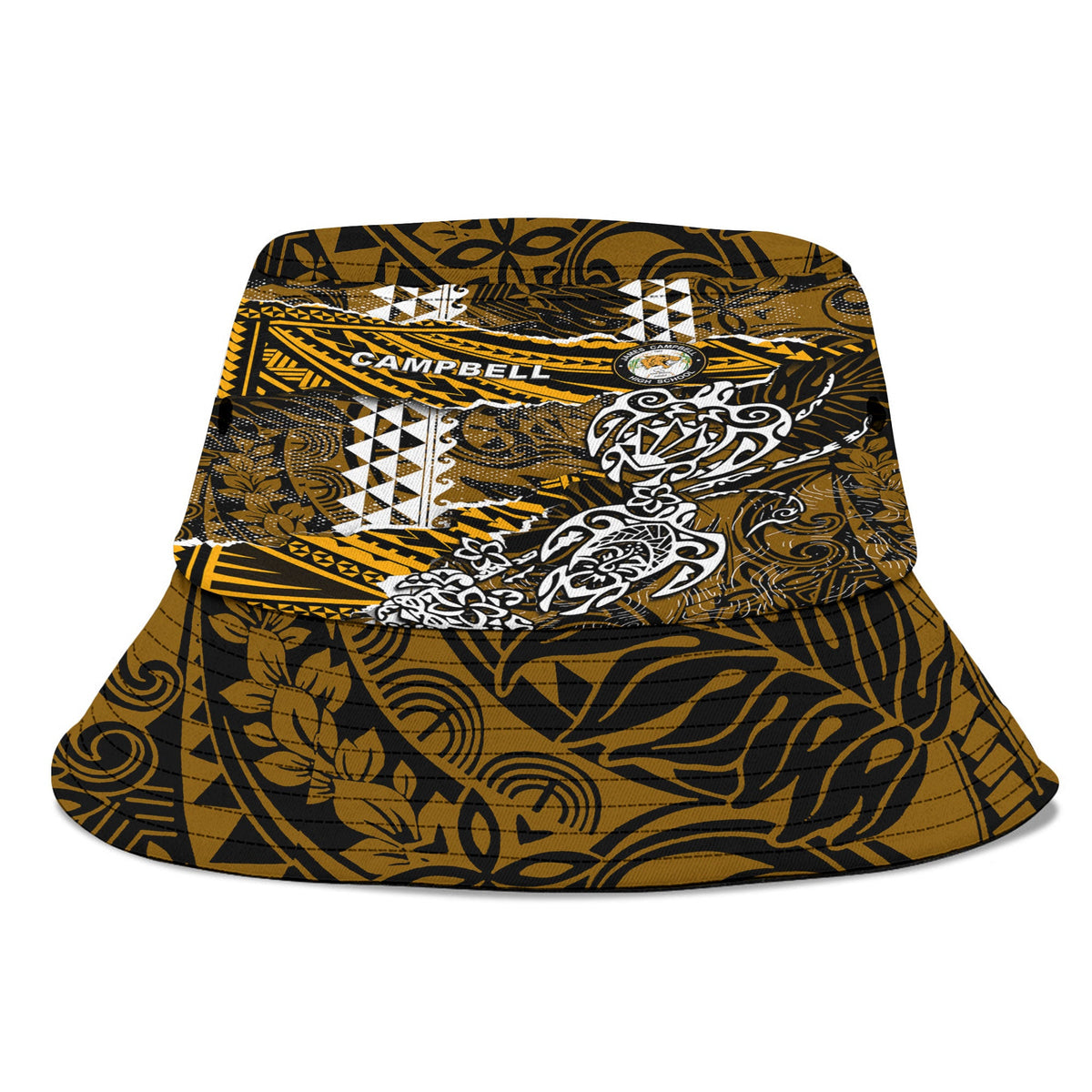 Hawaii James Campbell High School Bucket Hat Polynesian Turtle Style ...
