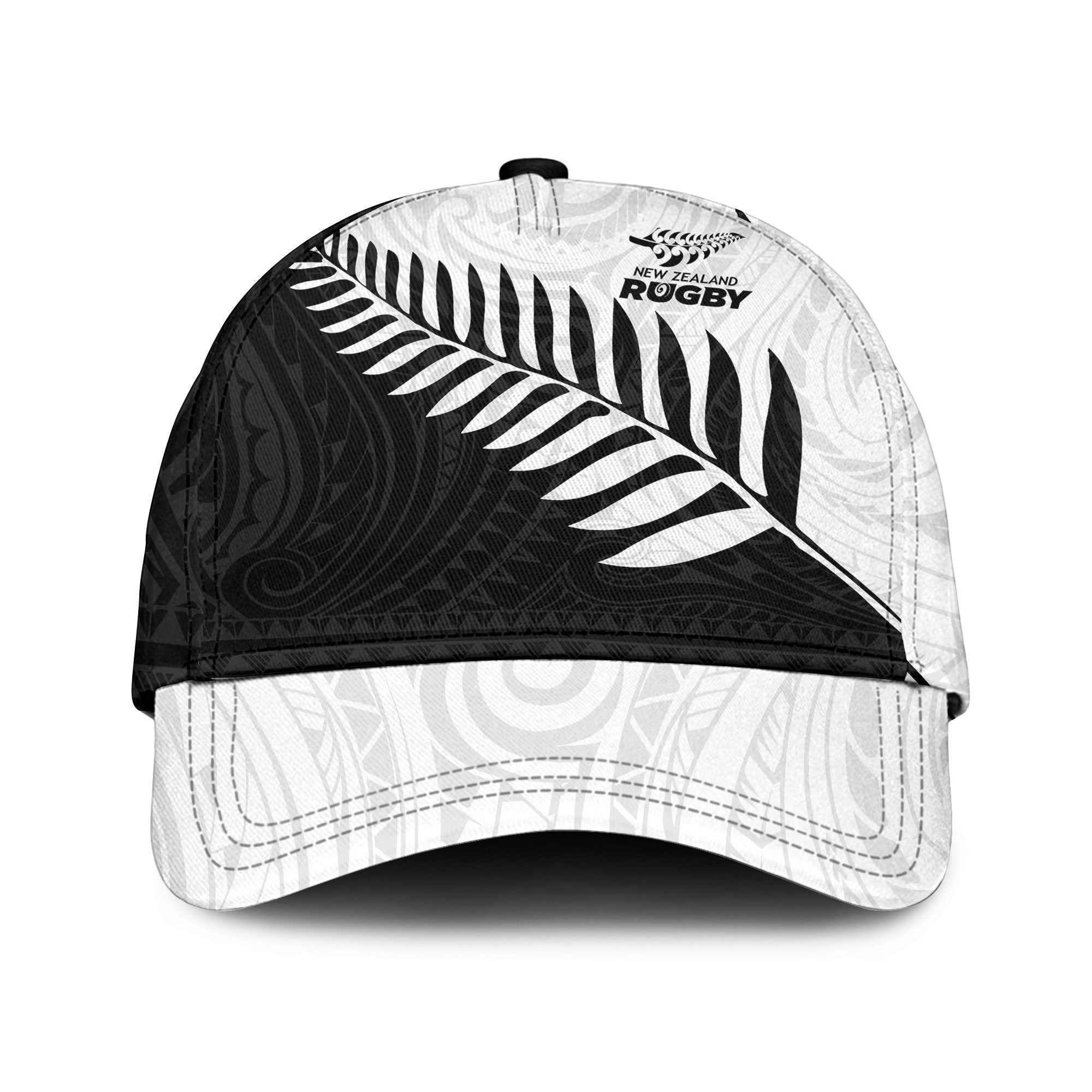 New Zealand Rugby Classic Cap Silver Fern & Maori Patterns Style – To ...