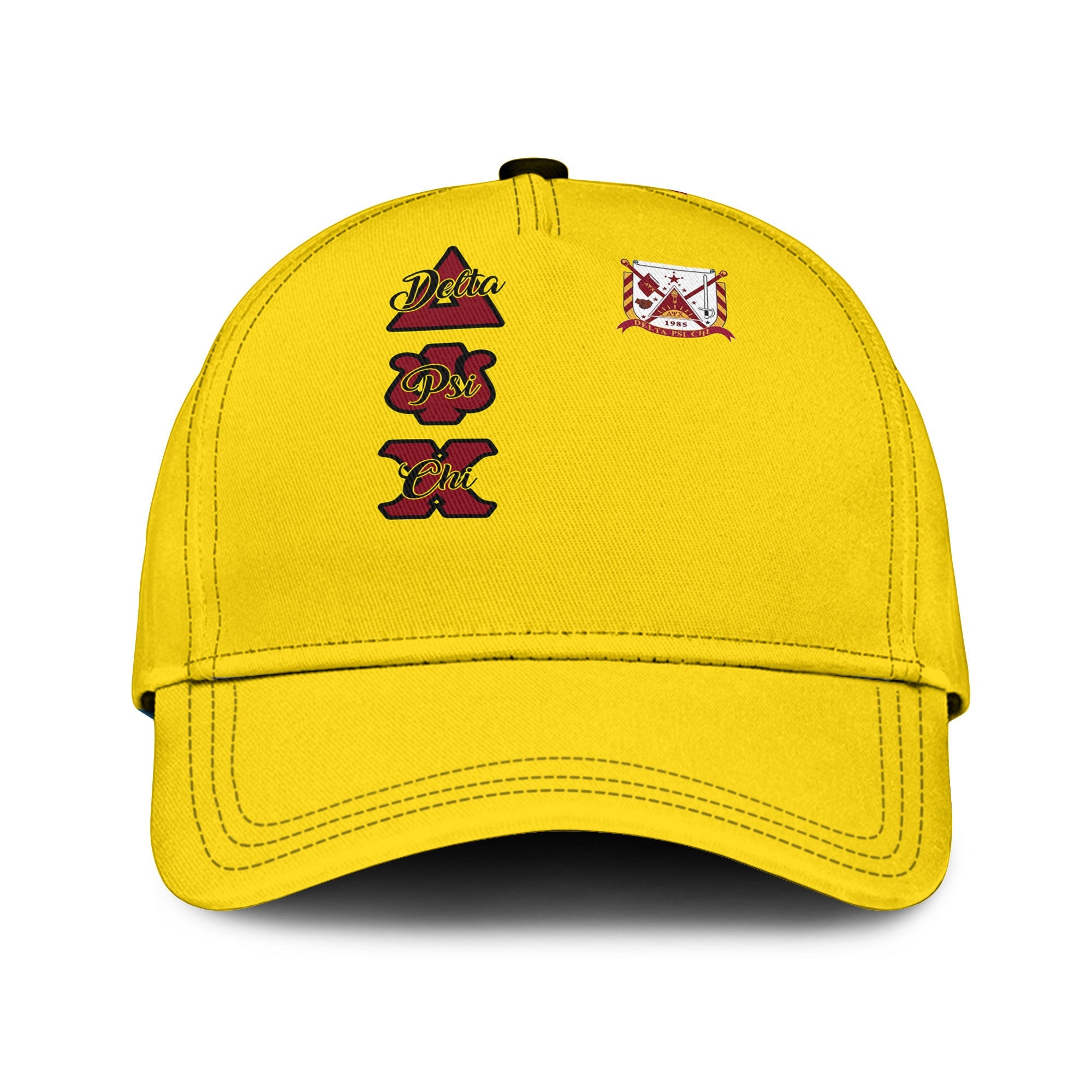 Fraternity Cap - Delta Psi Chi Classic Cap Original Gold Style – To The ...
