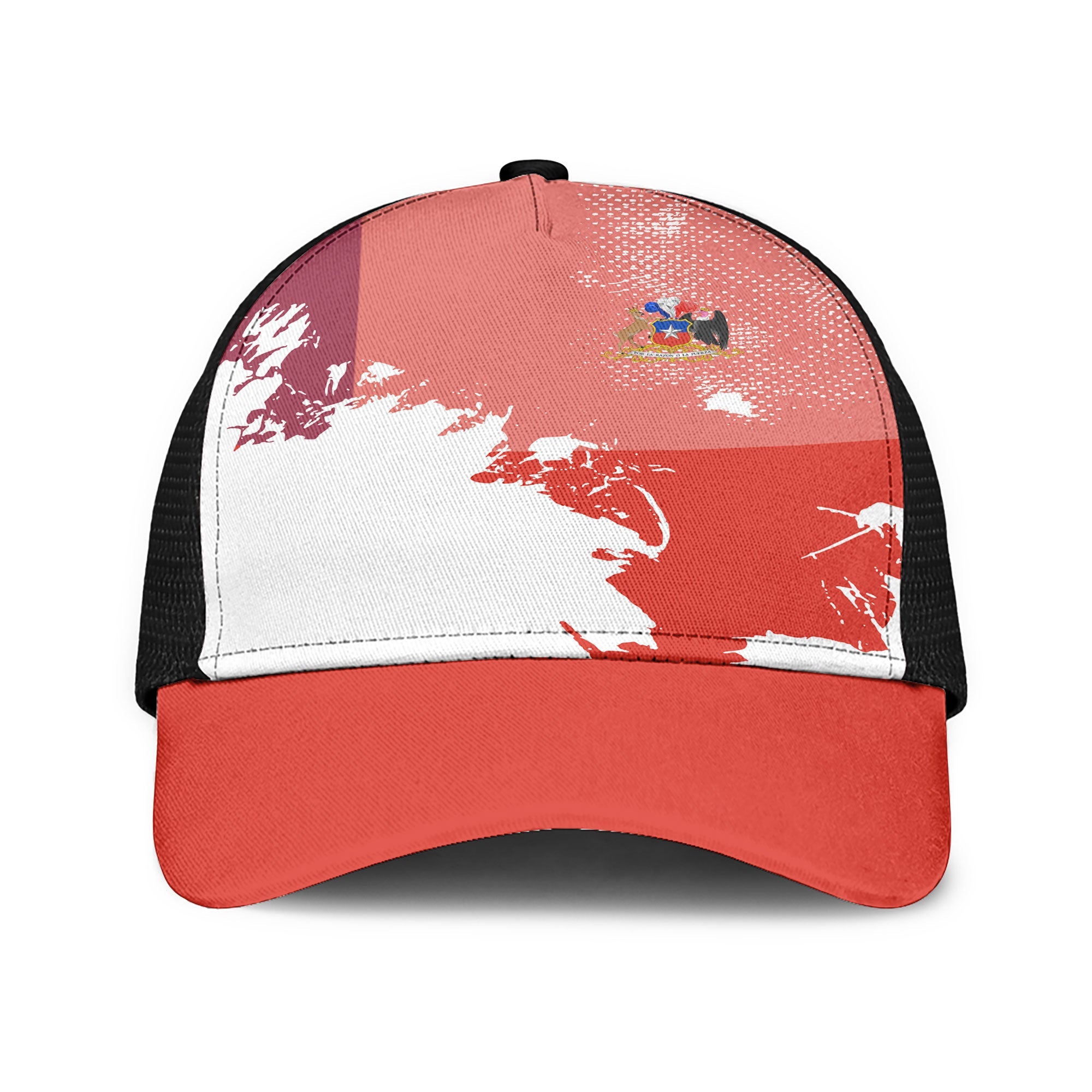 Chile Mesh Back Cap Flag & Coat Of Arms Paint Style – To The Closet