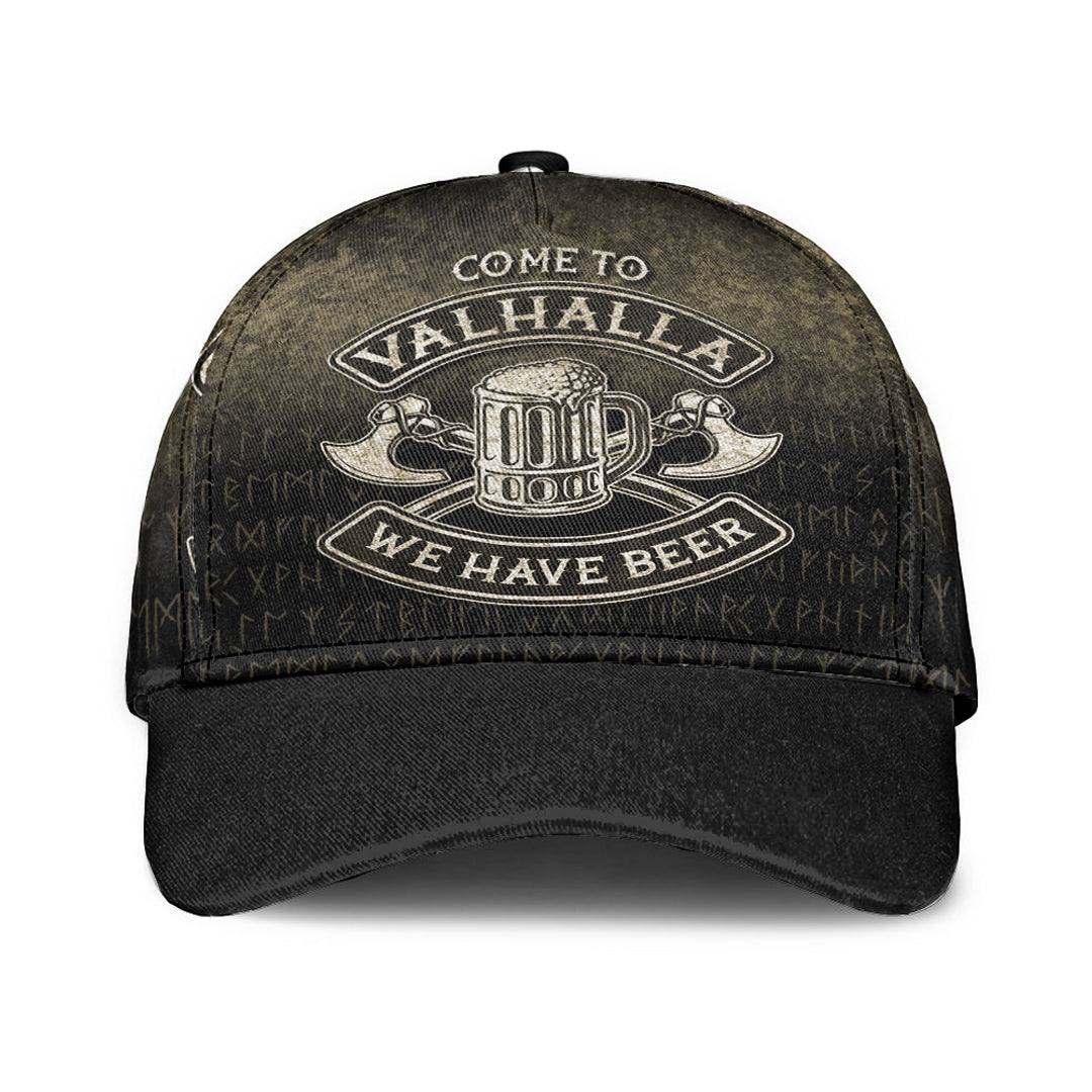 Viking Classic Cap Cute Victory Or Valhalla Shield Maiden Norse Viking ...