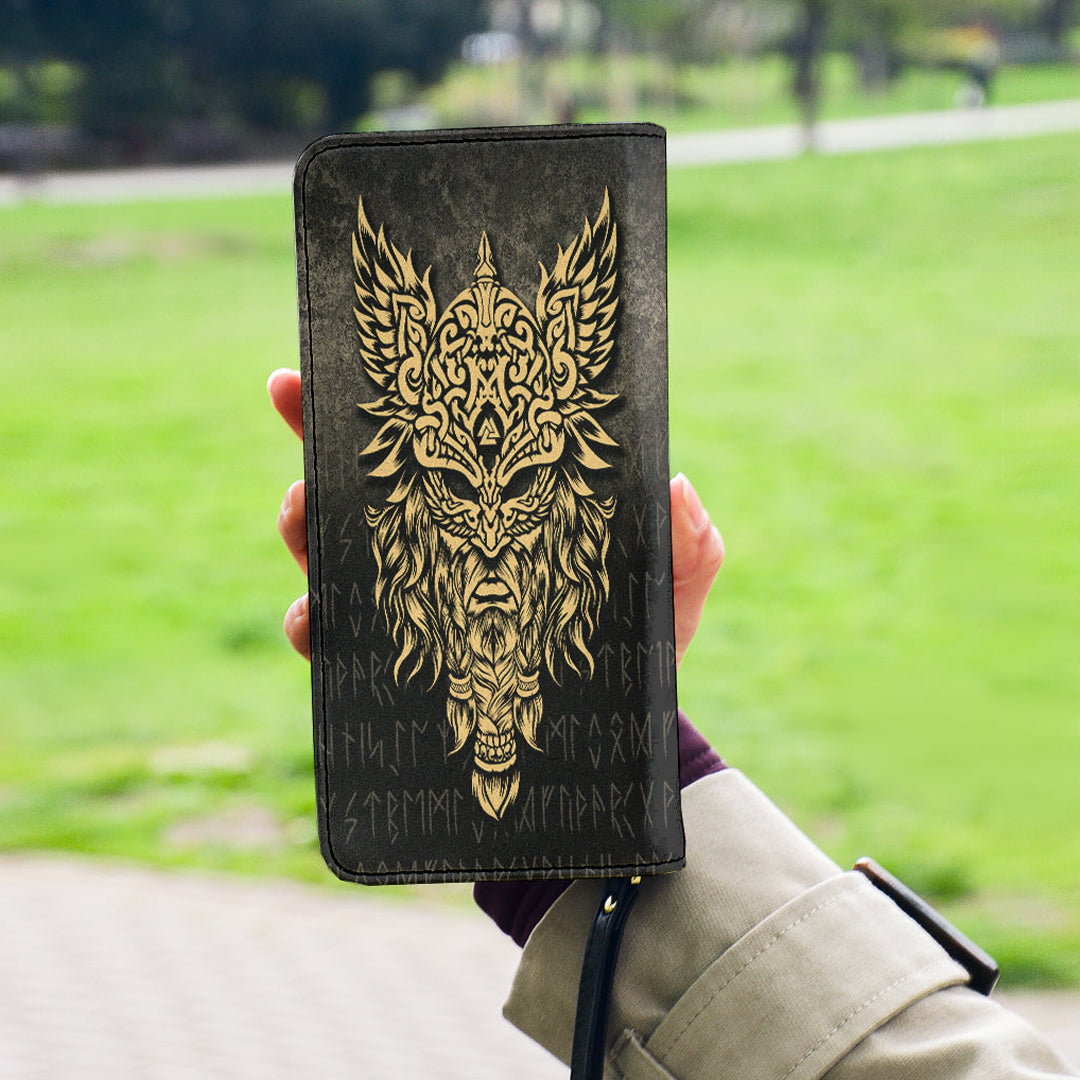 Viking Clutch Purse Odin The Allfather Asgard God And Chief Of Aesir G ...