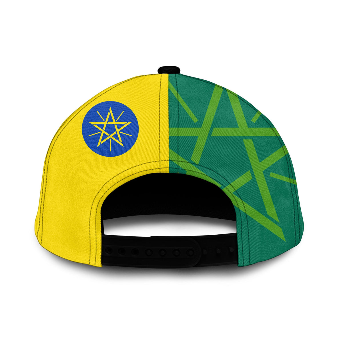 Ethiopia Classic Cap Flag & Coat Of Arms Skull Style – To The Closet
