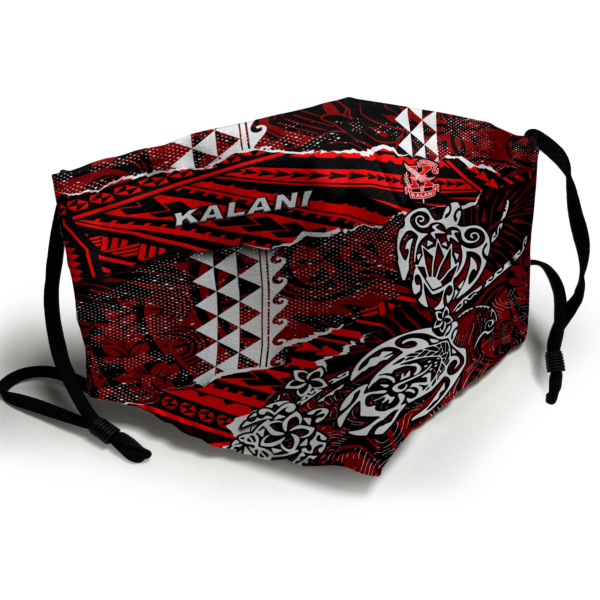 Hawaii Kalani High School Face Mask Polynesian Turtle Style – To The Closet