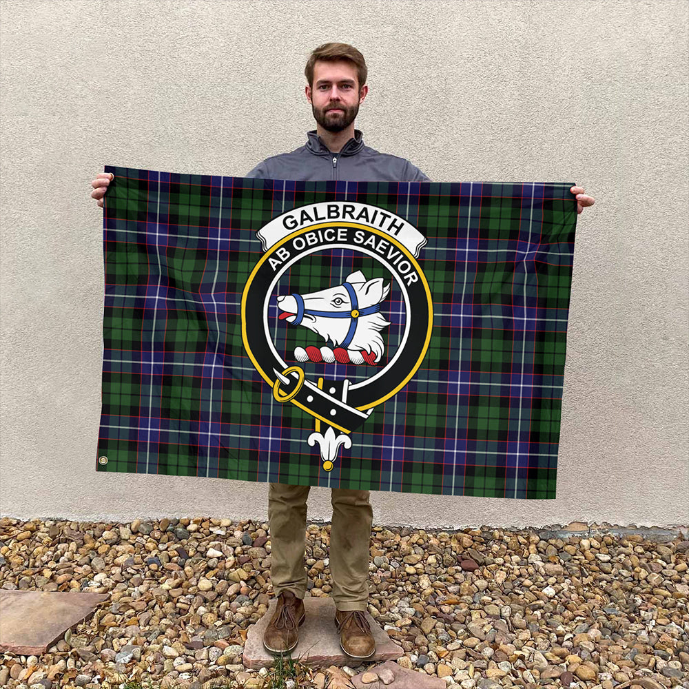 Galbraith Modern Tartan Classic Crest House Flag – To The Closet