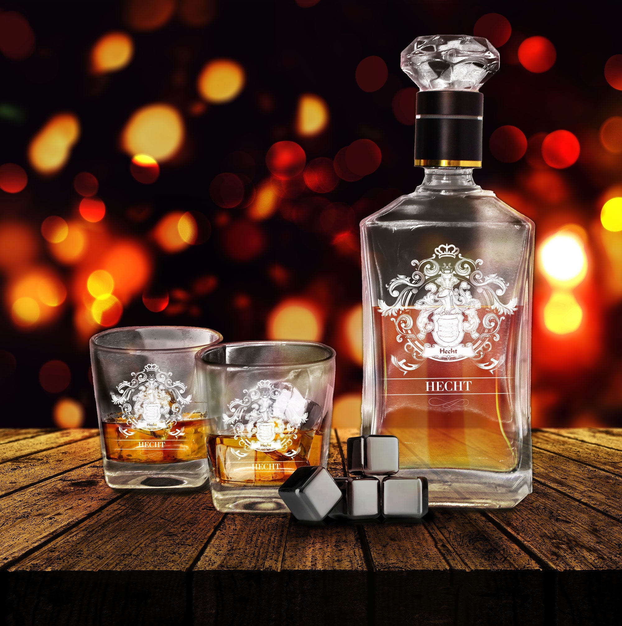 Hecht Family Crest German Decanter Set – To The Closet