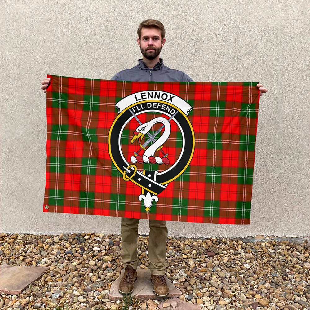 Lennox Modern Tartan Classic Crest House Flag – To The Closet