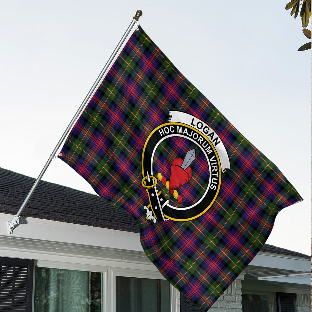 Logan Modern Tartan Classic Crest House Flag – To The Closet