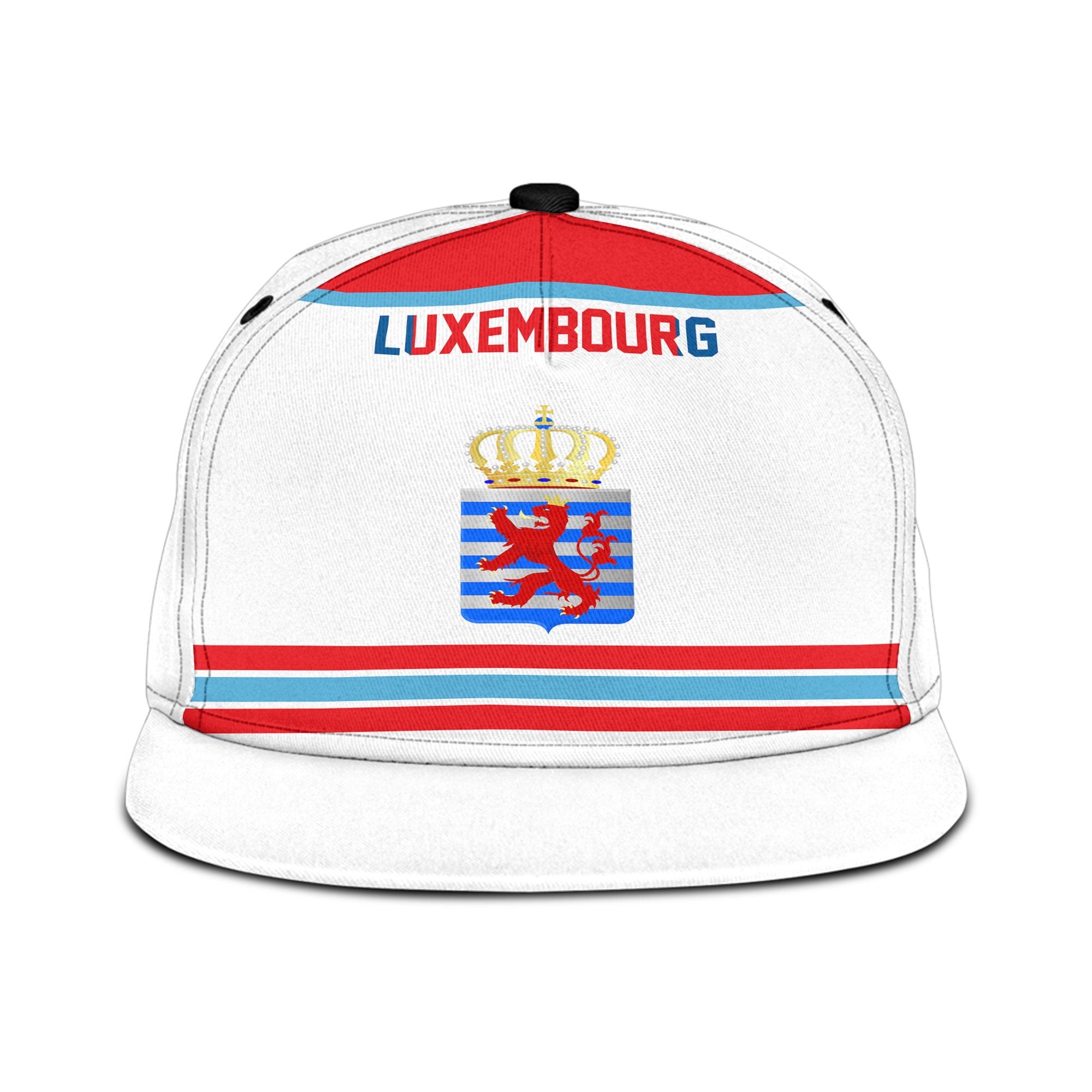 Luxembourg Snapback Hat Flag & Coat Of Arms Of The Province Hockey Sty ...