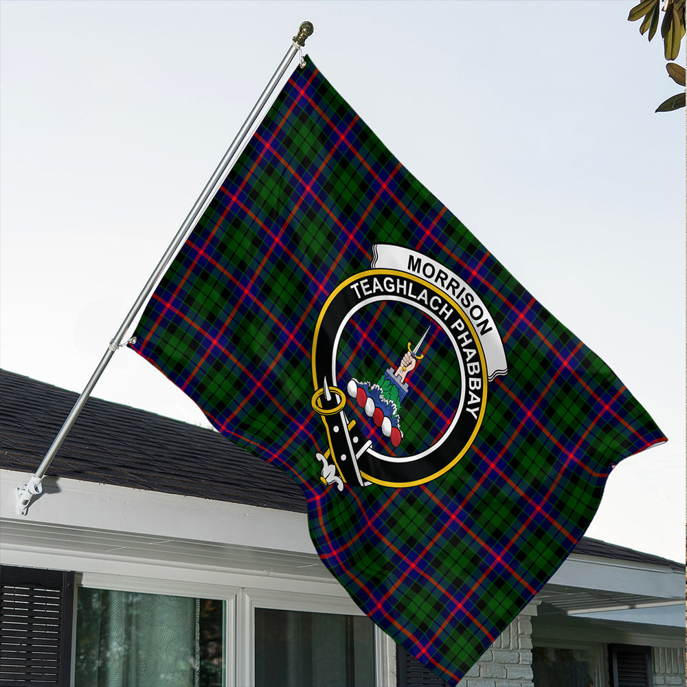 Morrison Modern Tartan Classic Crest House Flag – To The Closet