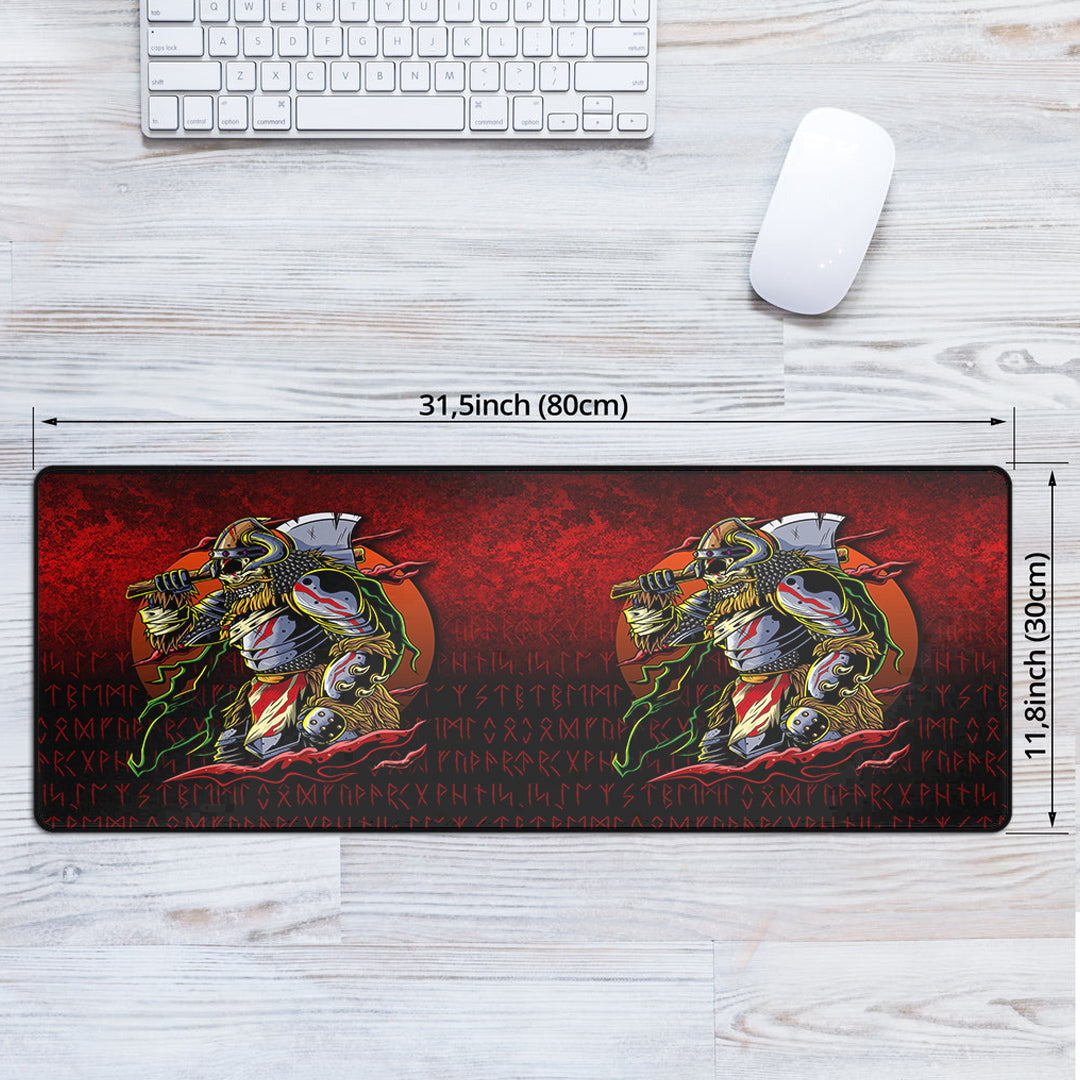 Viking Mouse Mat Samurai Viking Warrior Ronin Berserk Armor Axe – To ...