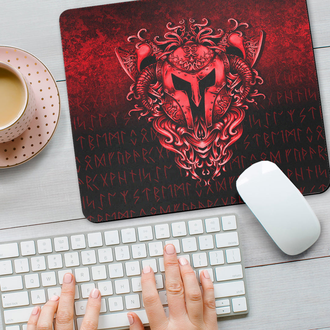 Viking Mouse Pad The Armor Of Viking Red Version – To The Closet