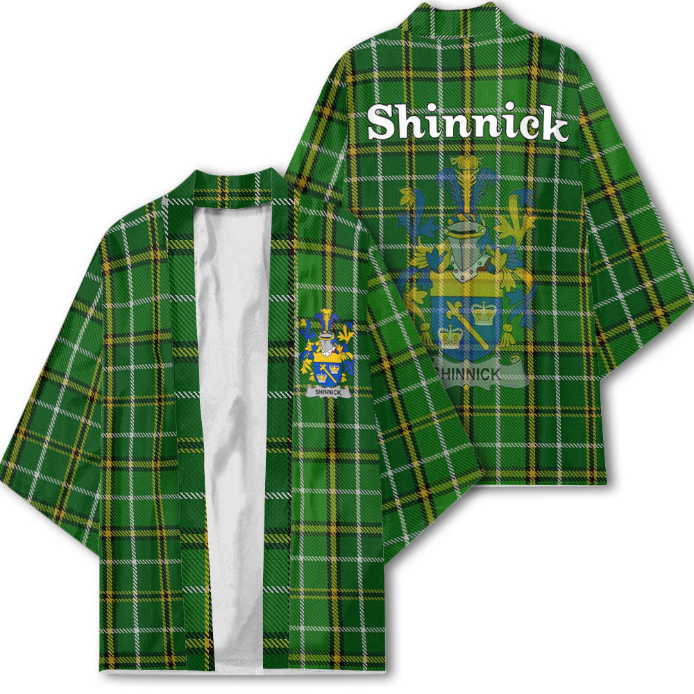 Shinnick Family Kimono Irish National Plaid & Crest Style – To The Closet