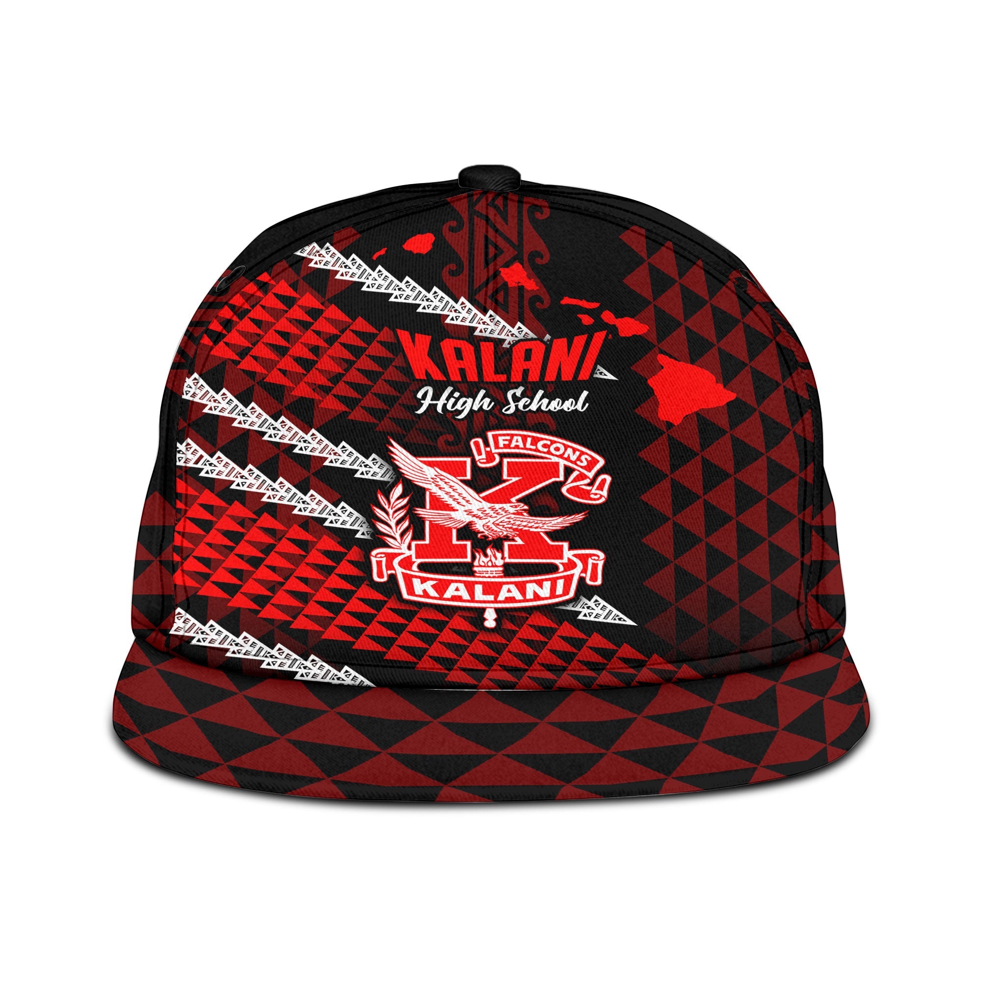 Hawaii Kalani High School Snapback Hat Map Style – To The Closet