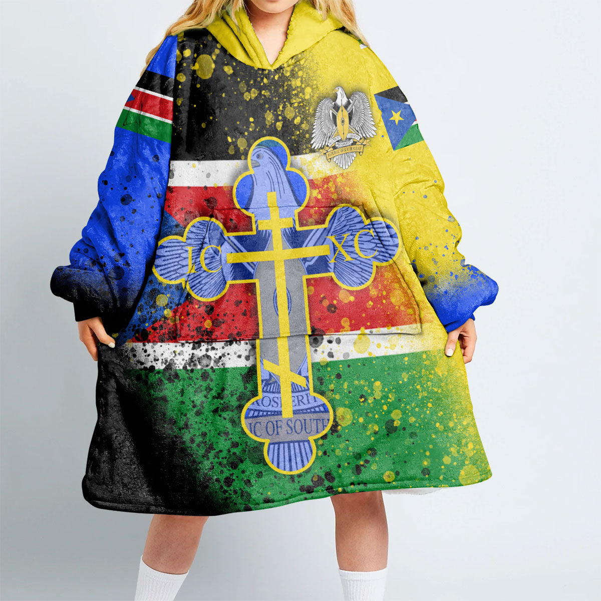 South Sudan Snug Hoodie Flag & Coat Of Arms Orthodox Style – To The Closet