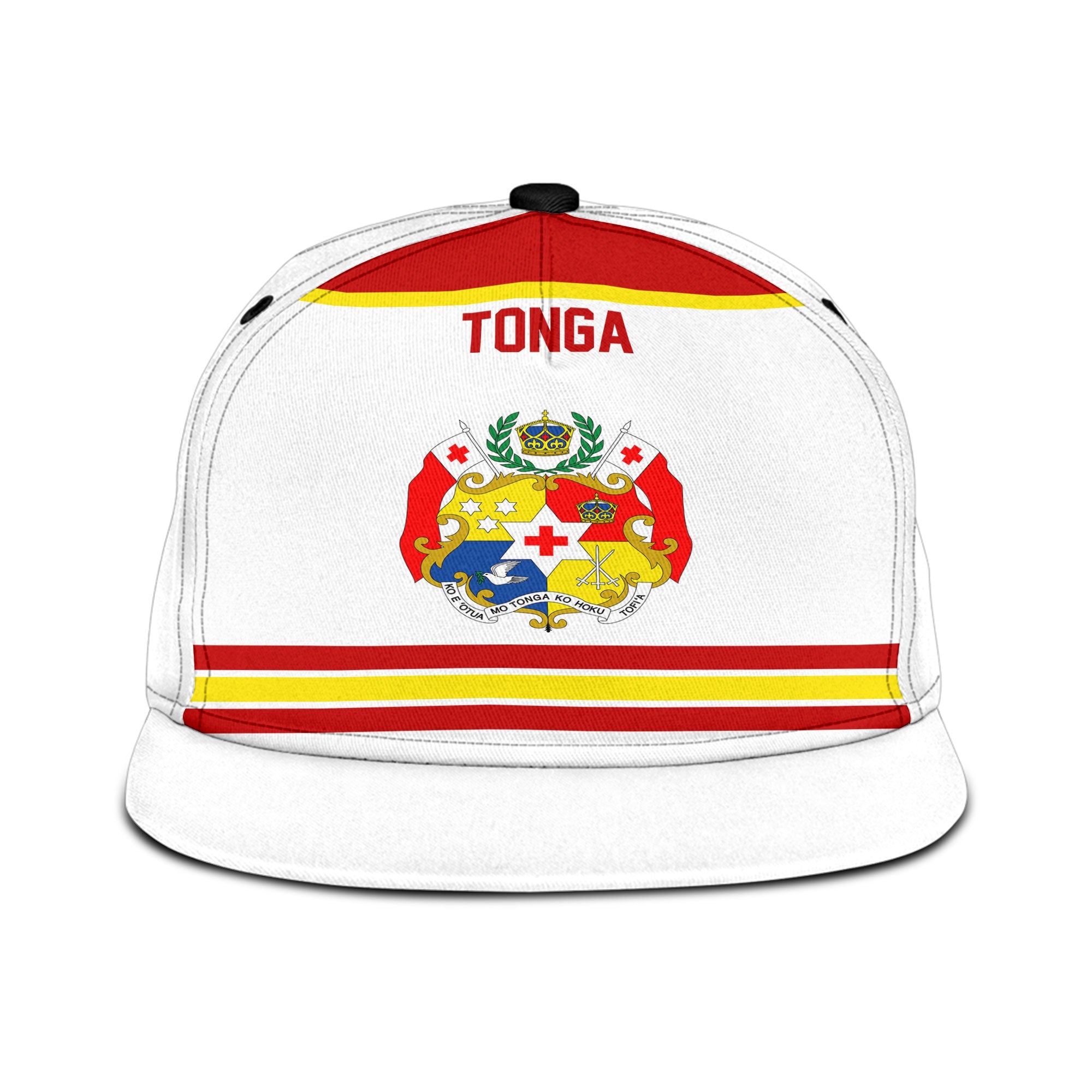 Tonga Snapback Hat Flag & Coat Of Arms Hockey Style – To The Closet