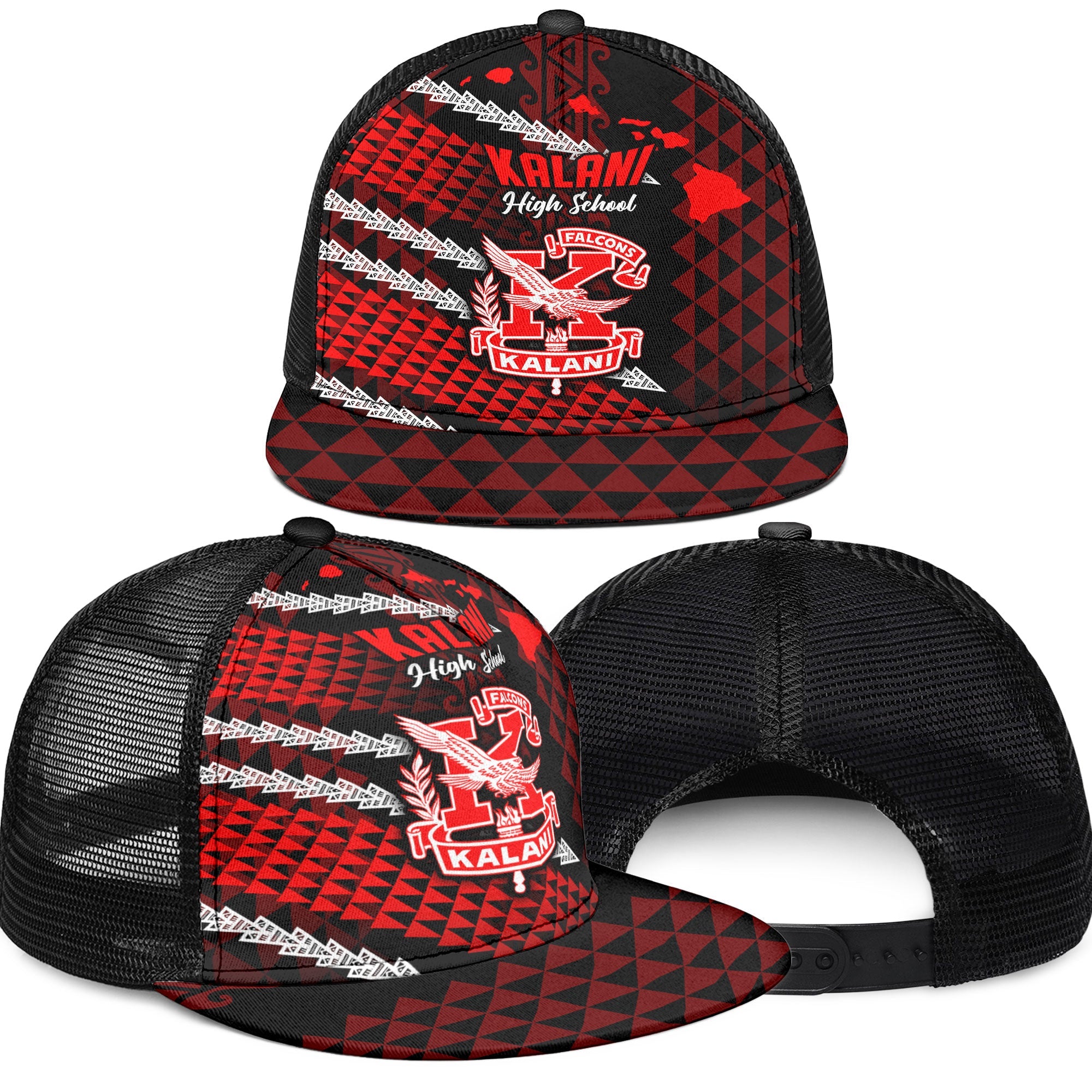 Hawaii Kalani High School Trucker Hat Map Style – To The Closet
