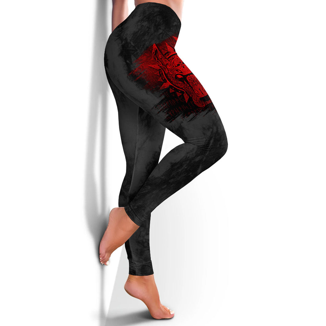 Viking Legging Garm Hellhound Red – To The Closet
