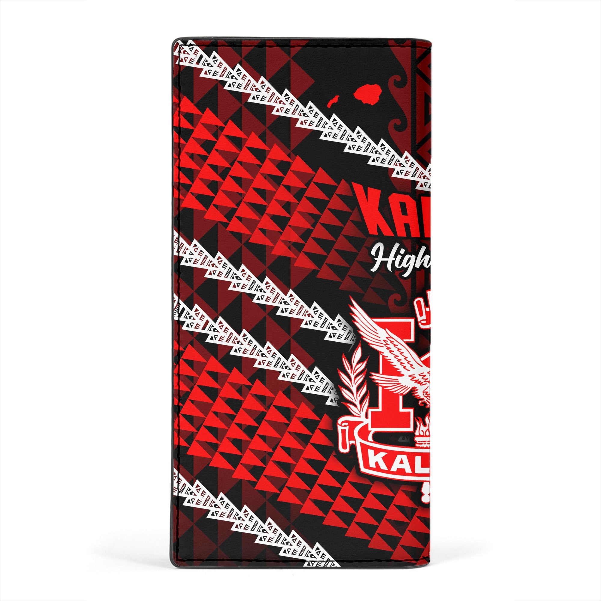 Hawaii Kalani High School Leather Wallet Map Style – To The Closet