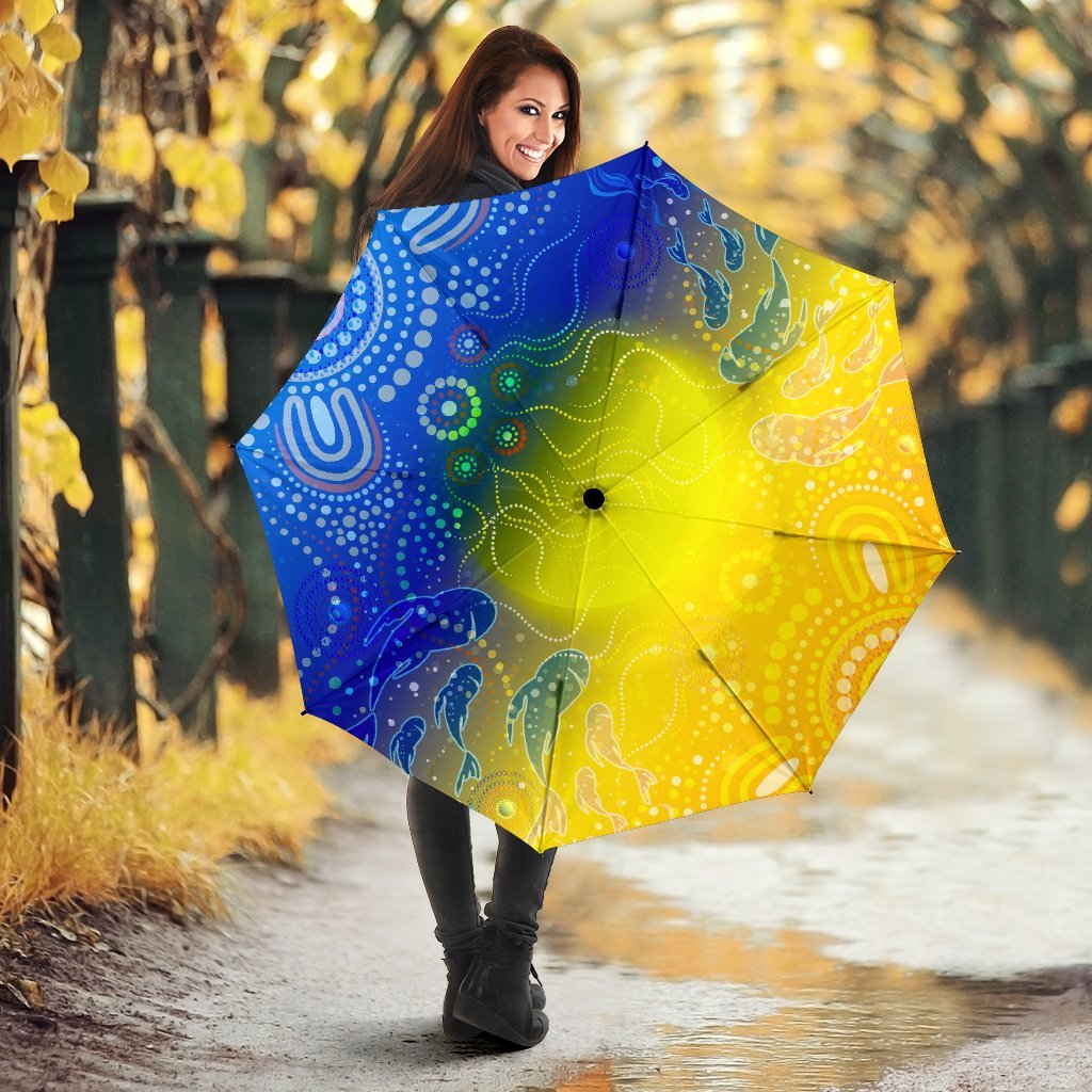 Aboriginal Umbrellas - Indigenous Fishing – To The Closet