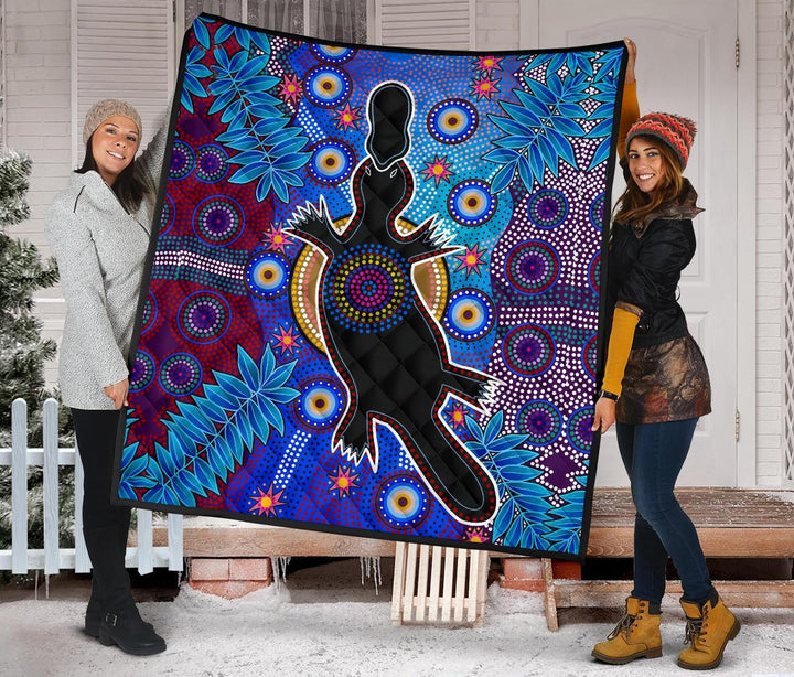 Aboriginal Premium Quilt - Indigenous Platypus – To The Closet