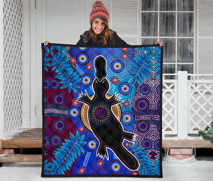 Aboriginal Premium Quilt - Indigenous Platypus – To The Closet