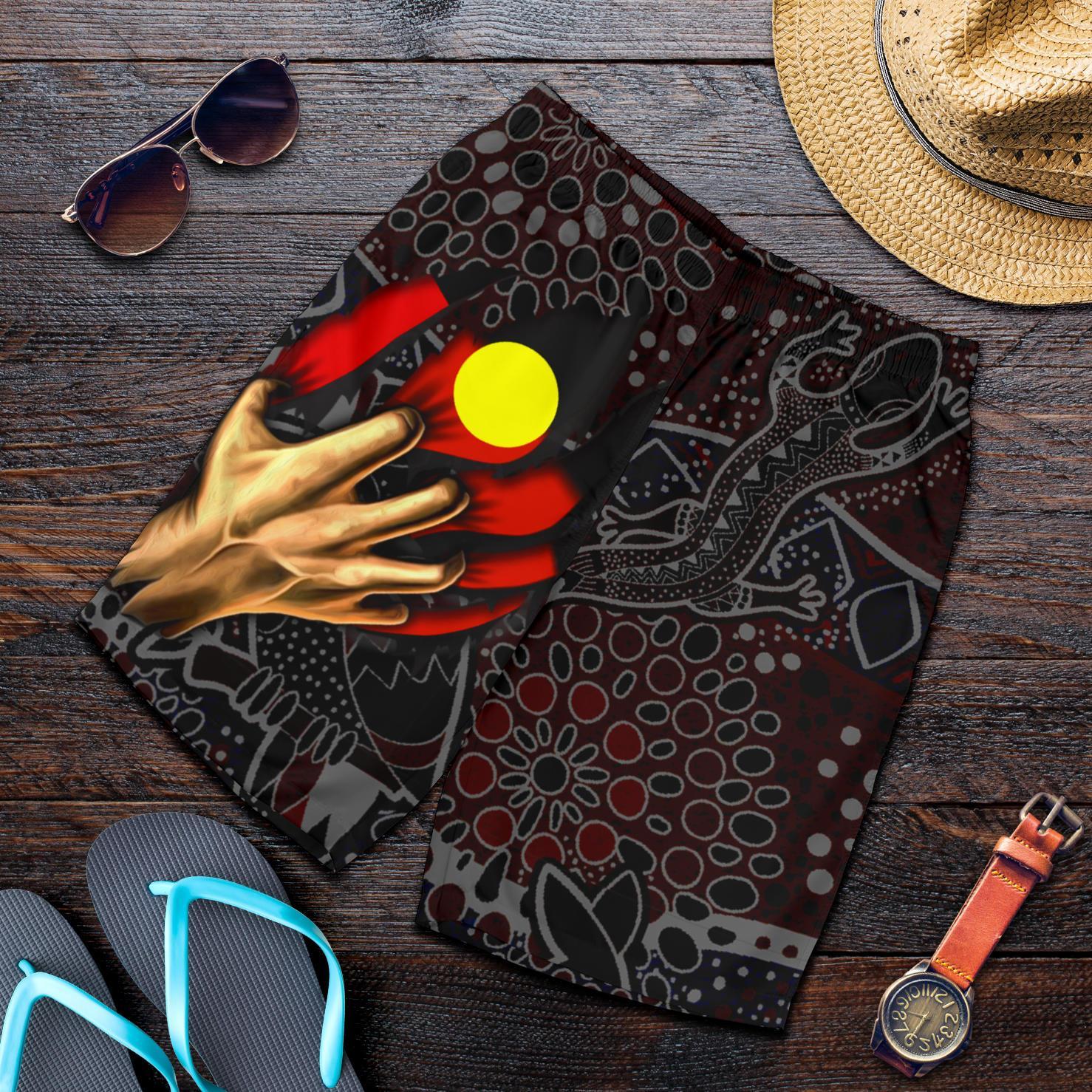 Aboriginal Men's Short - Aboriginal Blood In Me – To The Closet