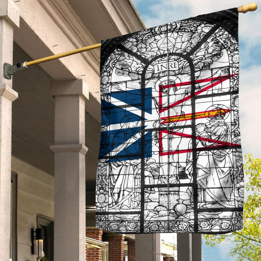 Canada Flag Of Newfoundland & Labrador Christian Flag Crucifixion Jesu ...